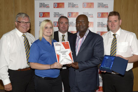 Moors win FA development award - The Solihull Observer