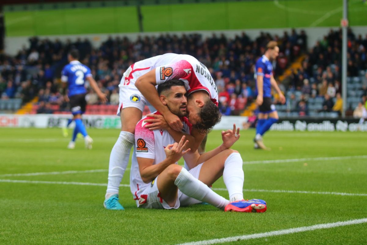 FOOTBALL - Wilkinson double earns Solihull Moors impressive win at ...
